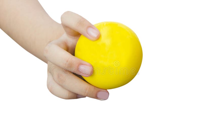 146 Stress Ball Hand Squeeze Yellow Stock Photos - Free & Royalty-Free ...