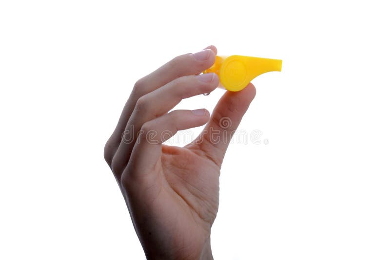 Hand holding whistle stock image. Image of tool, nails - 1045893