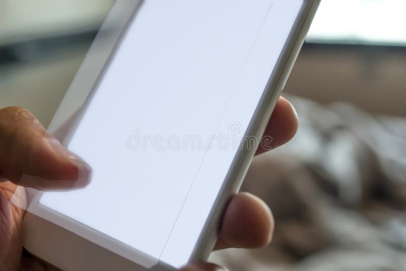 A Hand Holds a Cellphone Inside during the Day Stock Photo - Image of ...