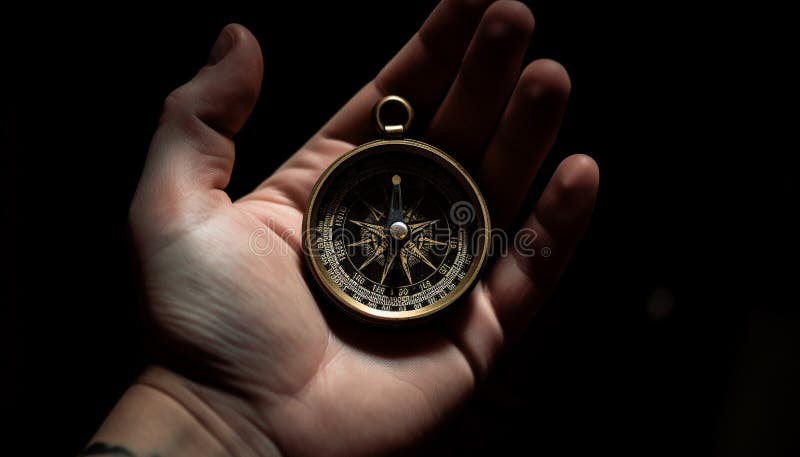 The Hand Holds the Compass, Aiming for Adventure and Discovery ...