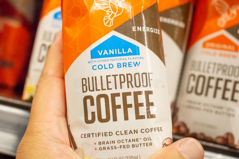Bulletproof Coffee at the Store Editorial Stock Photo - Image of ...