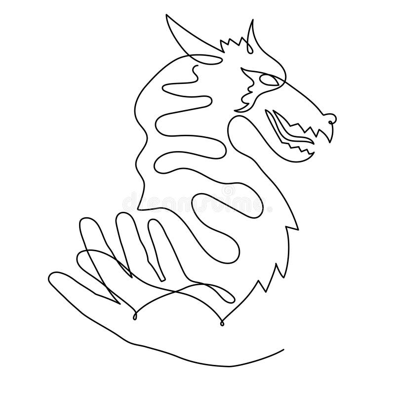 Continuous Line Drawing Zodiac Stock Illustrations 473 Continuous