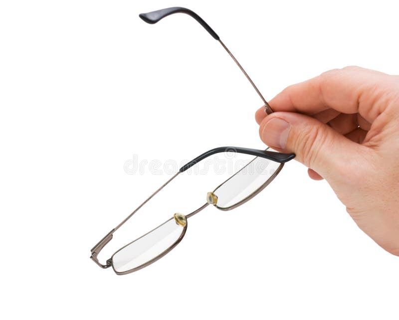 Hand holds glasses stock photo. Image of holding, glasses - 13349696
