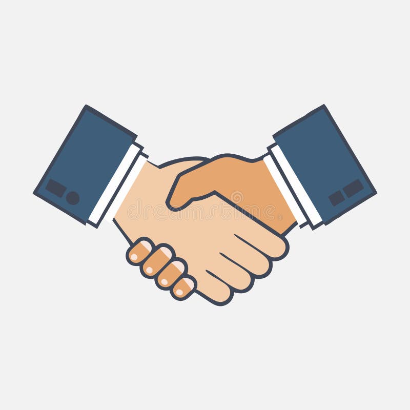 Hand Holds the Hand Symbolizing Care and Help Stock Illustration ...