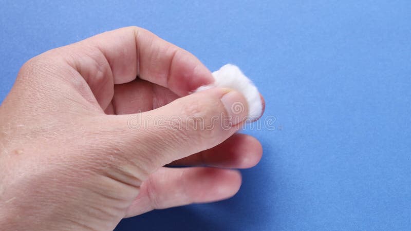 Hand Holds White Cotton Wool Stock Footage - Video of purity, natural ...