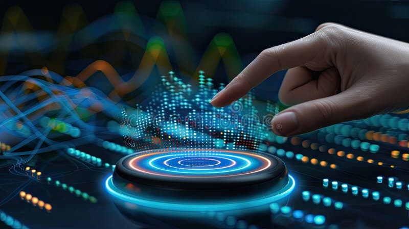 Digital Circular Button Stock Illustrations – 5,744 Digital Circular ...