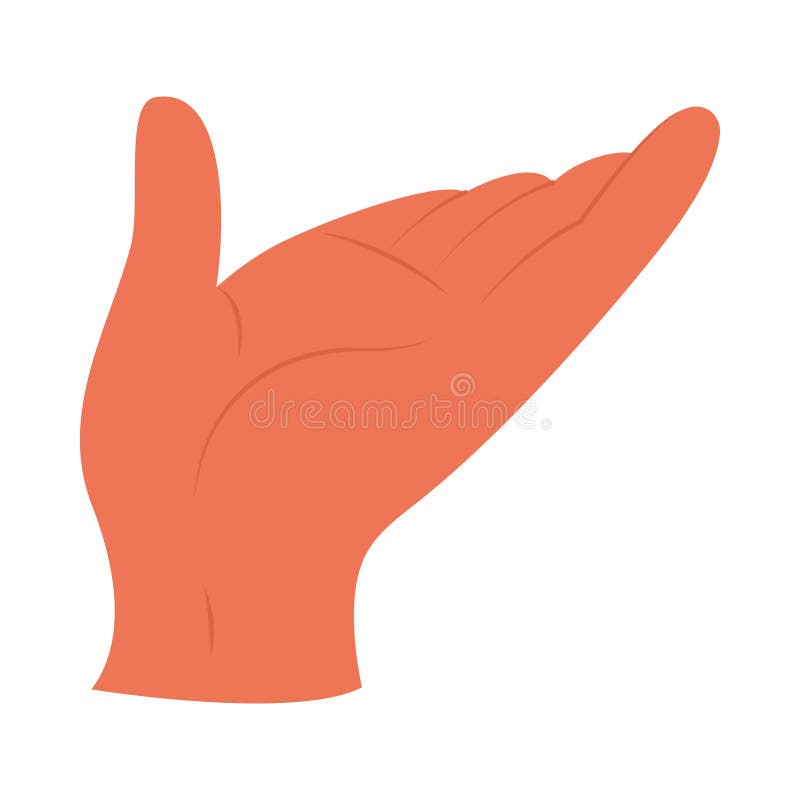 Hand human lifting stock vector. Illustration of position - 273095670