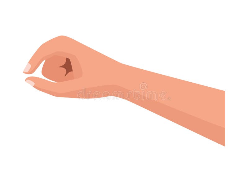 Hand Pinching Stock Illustrations – 269 Hand Pinching Stock ...