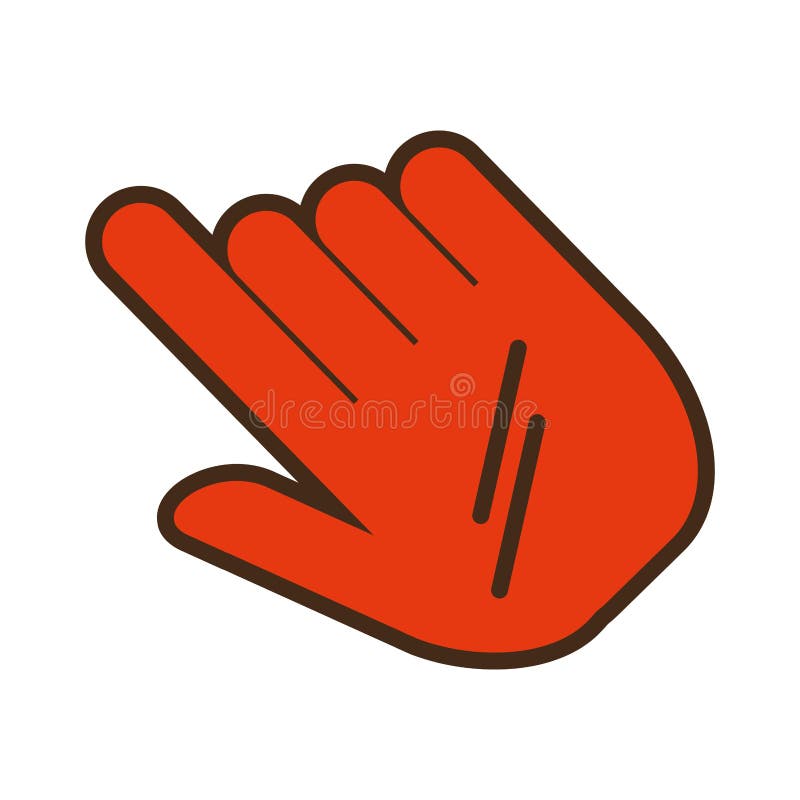 Hand human pointer index stock vector. Illustration of success - 79053800