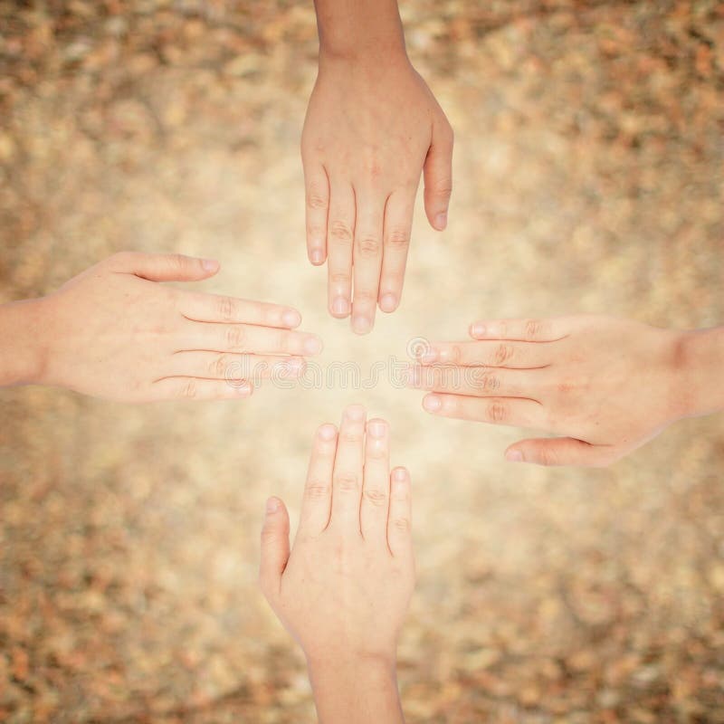 Hand Human Random Risk Strange for Top Below Stock Image - Image of ...