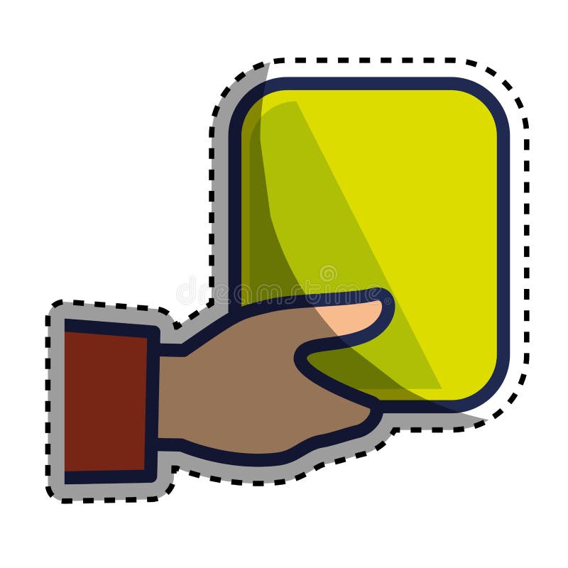 Hand human with square stock illustration. Illustration of donation ...