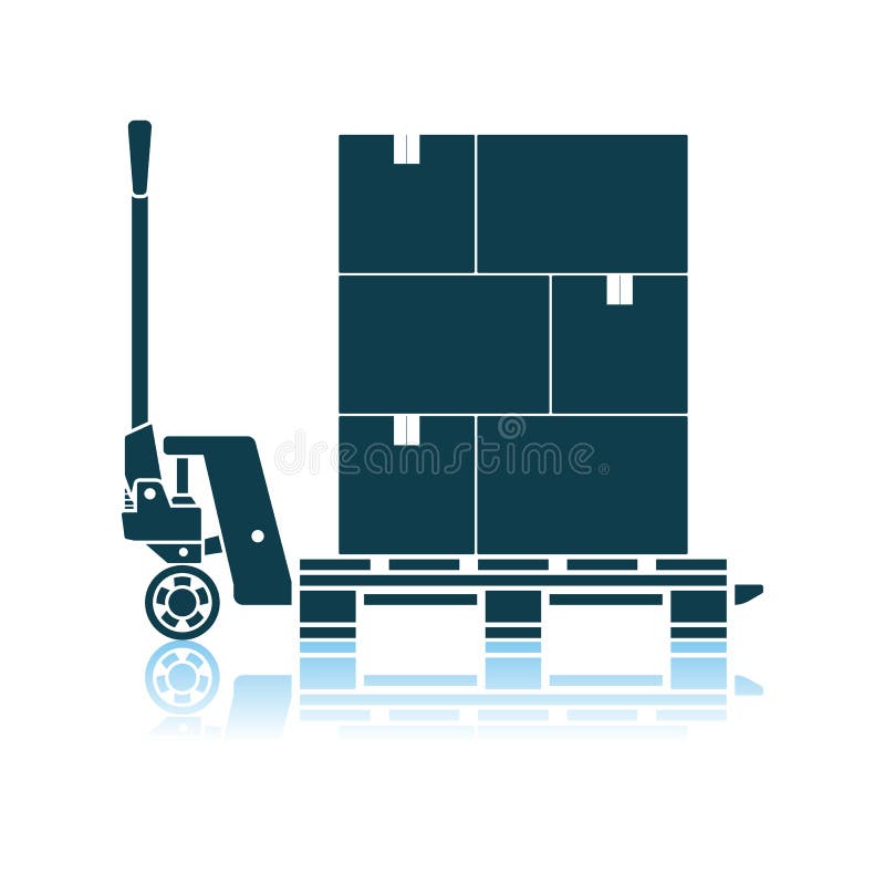 Hand Pallet Lift Icon Stock Illustrations – 234 Hand Pallet Lift Icon ...