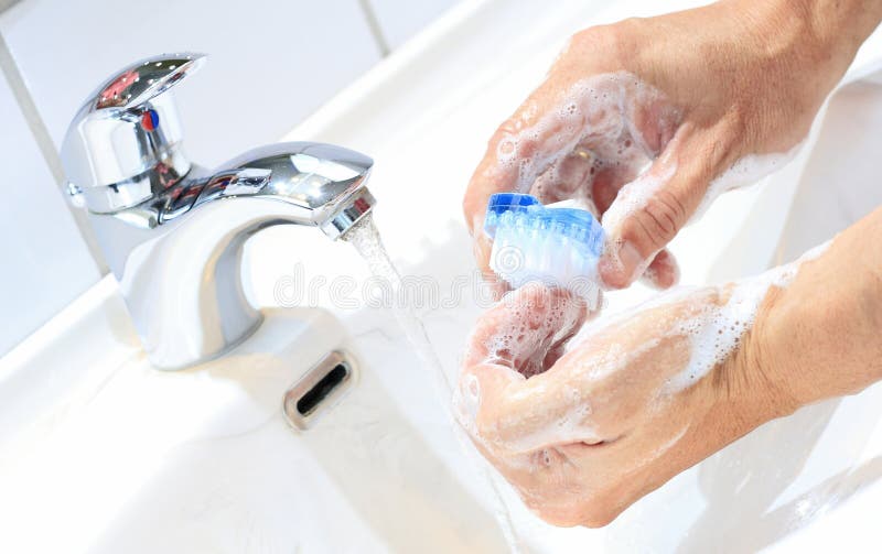 Hand hygiene stock photo. Image of aqua, skincare, wash - 21273032