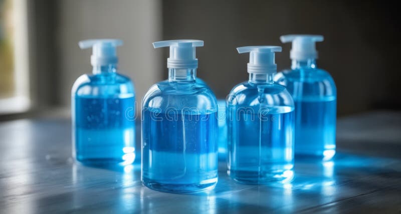 Hand Hygiene Essentials for a Clean Environment Stock Illustration ...