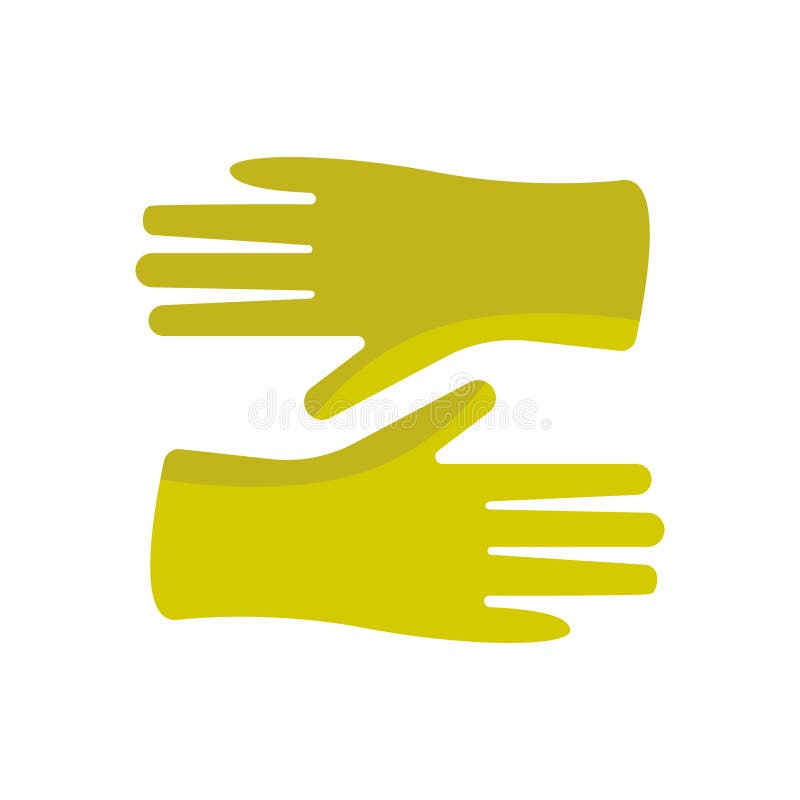 Hand Hygiene Gloves Composition Stock Vector - Illustration of washing ...