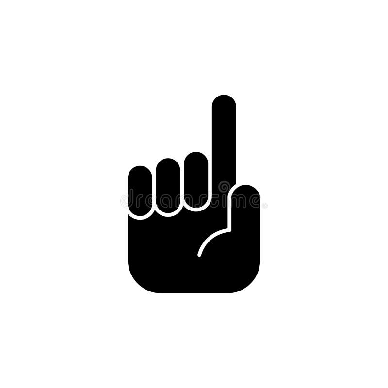 Hand Icon . Hand Vector Icon, Palm Stock Vector - Illustration of ...