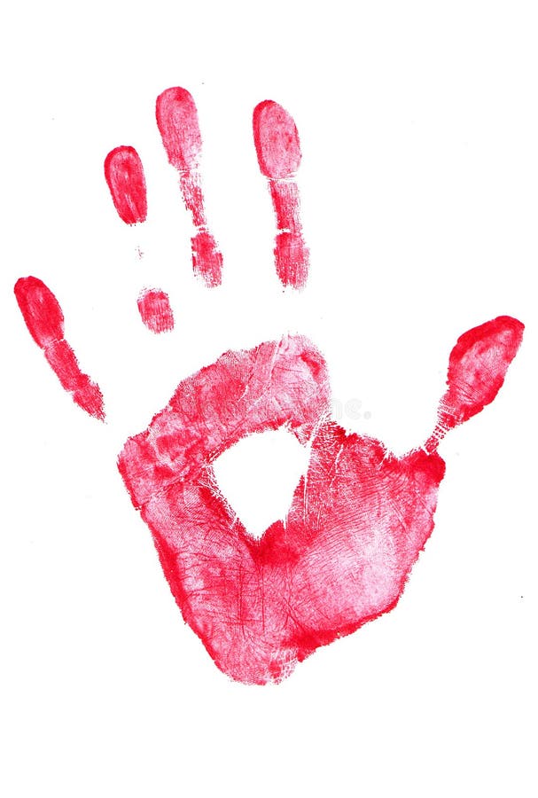 Hand. imprint stock image. Image of fingerprint, texture - 19246165