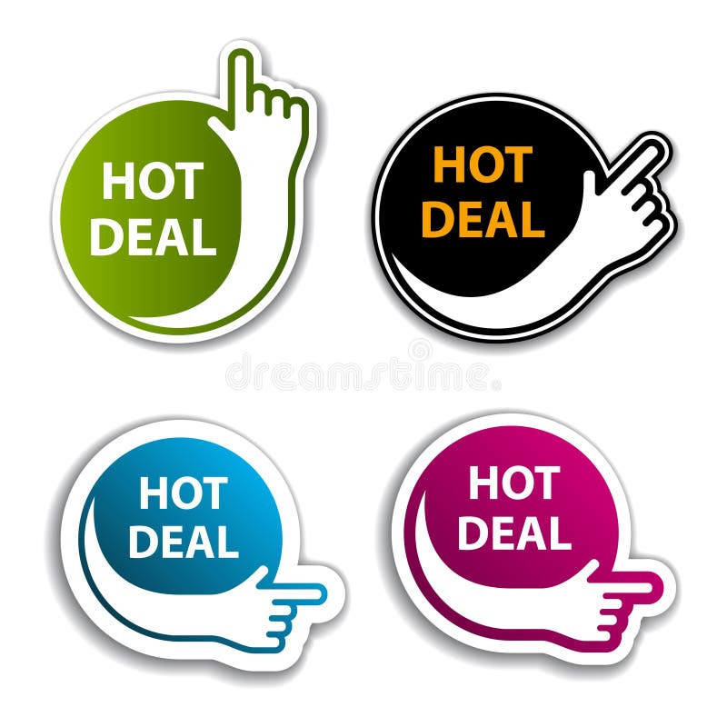 Hot Price and Hot Deal Tags Stock Vector - Illustration of mark ...
