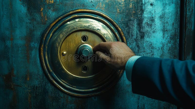 Unlocking Possibilities, a Key Inserting into Door Lock, Symbolizing ...