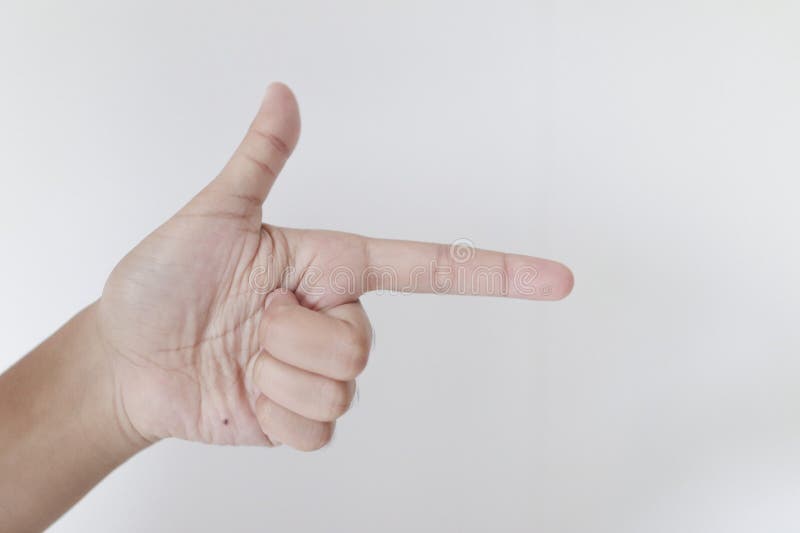 Hand instructions stock photo. Image of index, isolated - 365978570