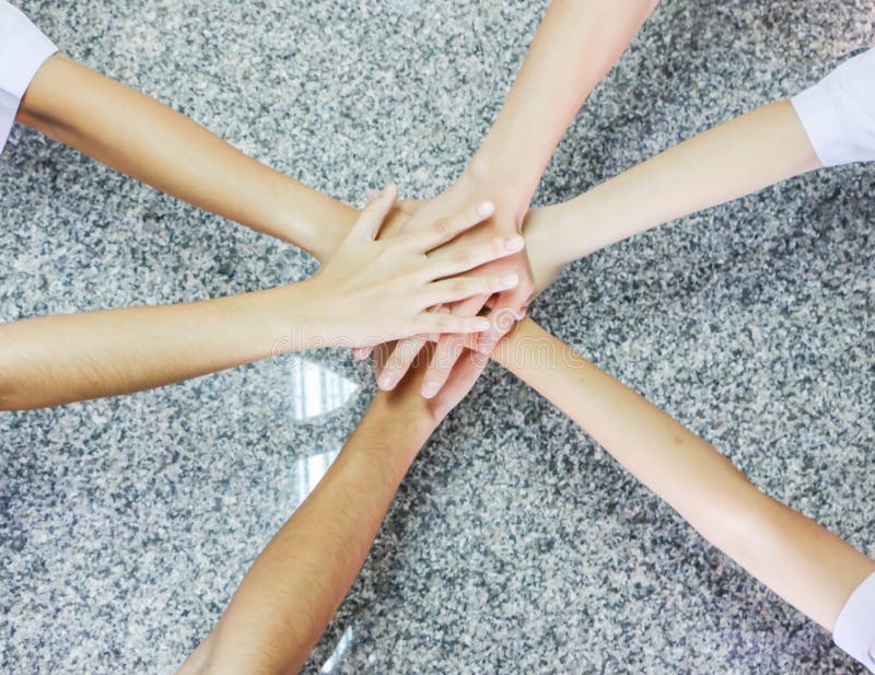 Integration in Group of Multicultural Friends Stock Photo - Image of ...