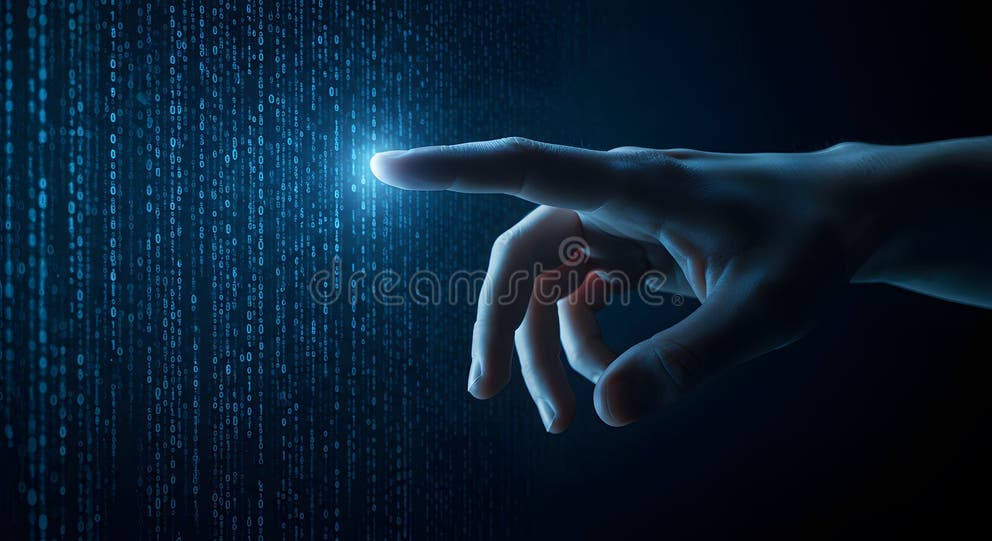 Hand Interacting with Digital Binary Code Interface for Future ...