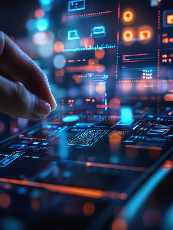 Hand Interacting with Digital Interface Technology for Innovation Ideas ...