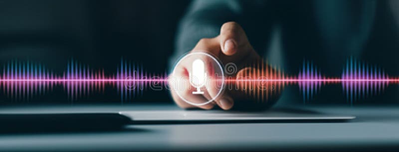 Hand Interacting with Touchscreen Stock Illustration - Illustration of ...