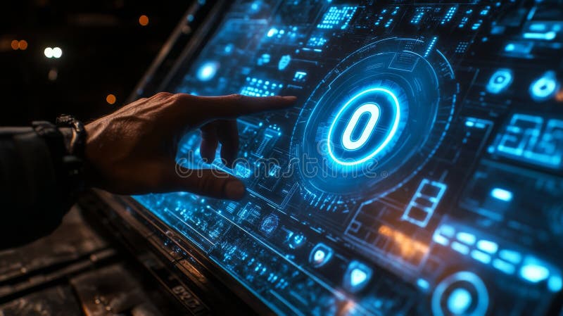 Futuristic Display Number Ten Stock Photos - Free & Royalty-Free Stock ...