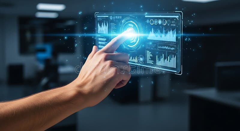 Technology Interface Data Analysis Digital Transformation Innovation ...