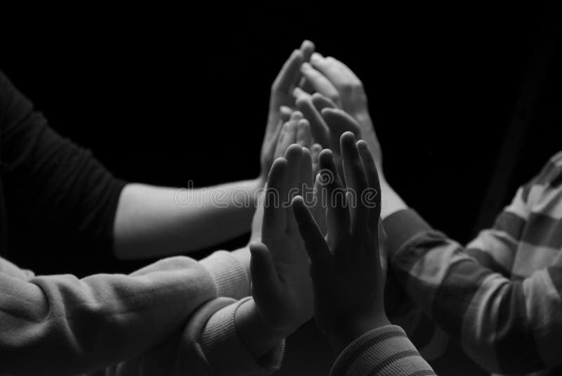 Hand Intertwining - Touch of Connection Stock Photo - Image of finger ...