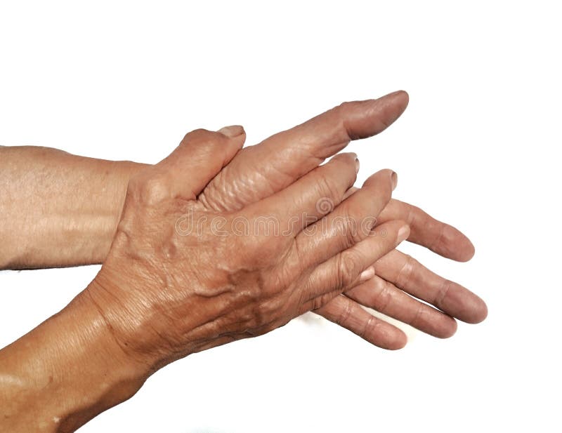 Hand Isolated by White Background. Hand Gesture. Hand Showing. Empty ...