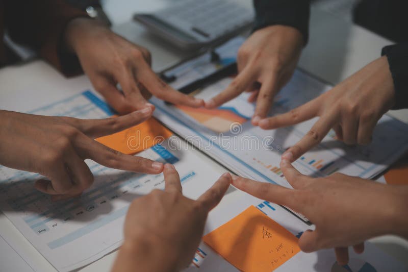 Hand Join Together for Work Togetherness, Hand Stack for Business and ...