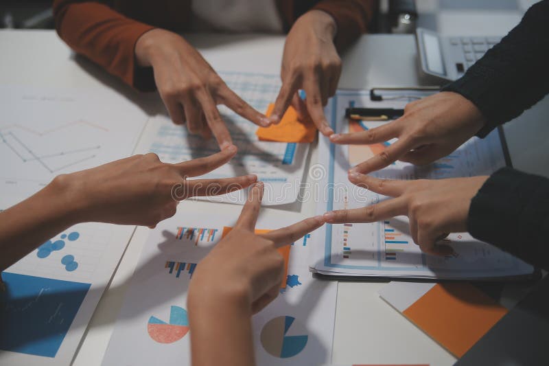 Hand Join Together for Work Togetherness, Hand Stack for Business and ...