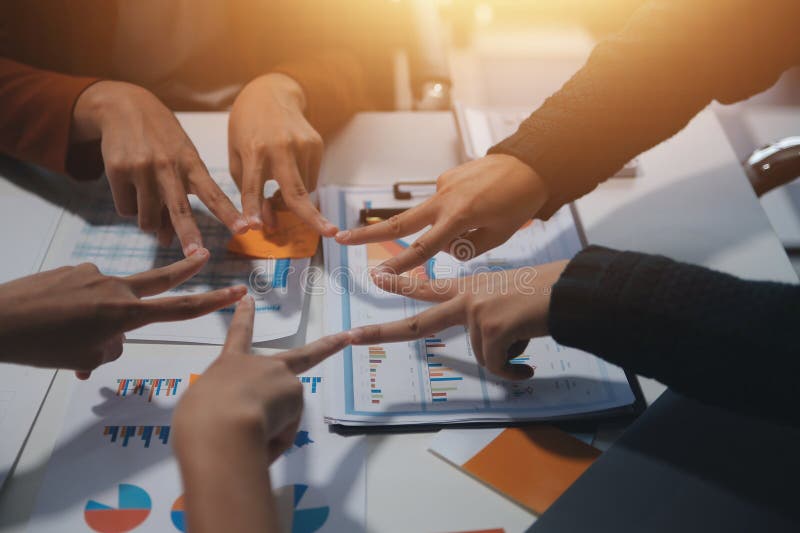 Hand Join Together for Work Togetherness, Hand Stack for Business and ...