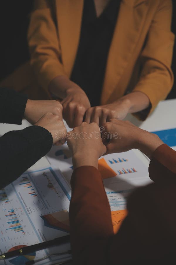 Hand Join Together for Work Togetherness, Hand Stack for Business and ...