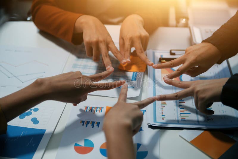 Hand Join Together for Work Togetherness, Hand Stack for Business and ...