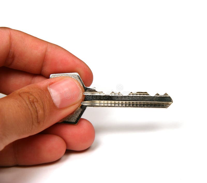 Hand and key stock image. Image of lock, security, finger - 238283