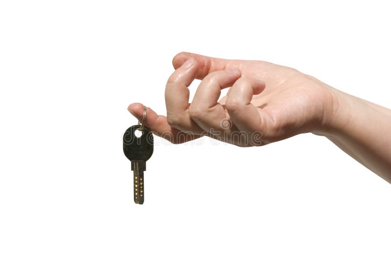 Male Hand Giving a Key stock photo. Image of male, door - 5721398