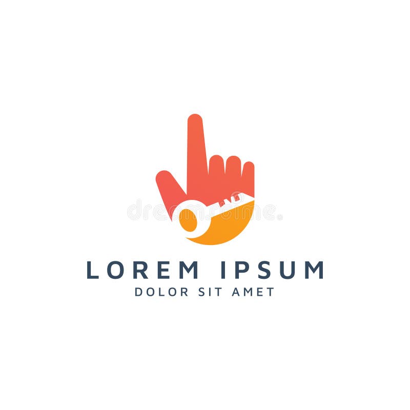 Key Negative Space Logo Stock Illustrations – 527 Key Negative Space ...