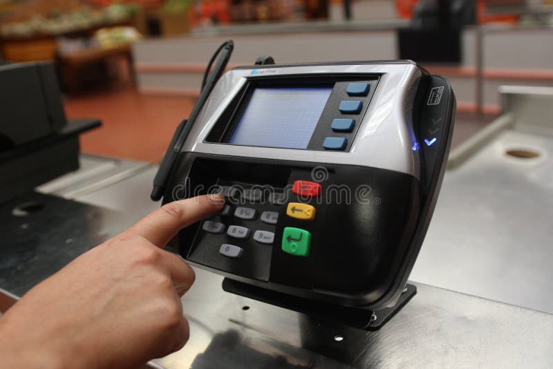 Hand key pad card payment stock image. Image of card - 63852283