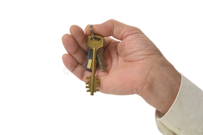 Hand with key stock photo. Image of flat, relocate, investment - 40392610