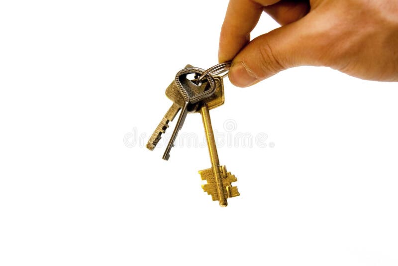 Hand with keys stock image. Image of confidence, palm - 11838715