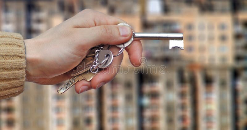 Hand and keys i stock photo. Image of apartment, investing - 2096072