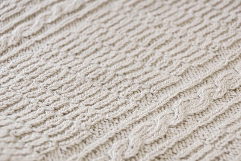 Hand-knit Texture White Wool Sweater Stock Photo - Image of handmade ...