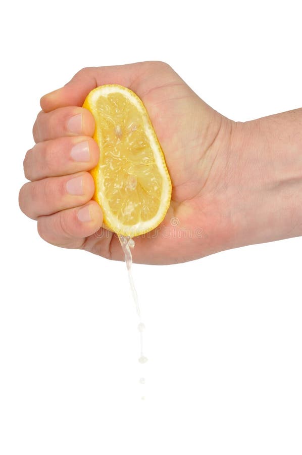 Hand with Lemon stock image. Image of juice, squeeze - 15109005