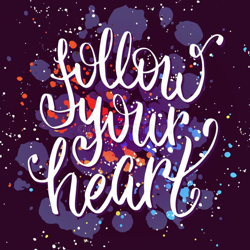 Hand Lettering Typography Poster Design Template Stock Vector ...