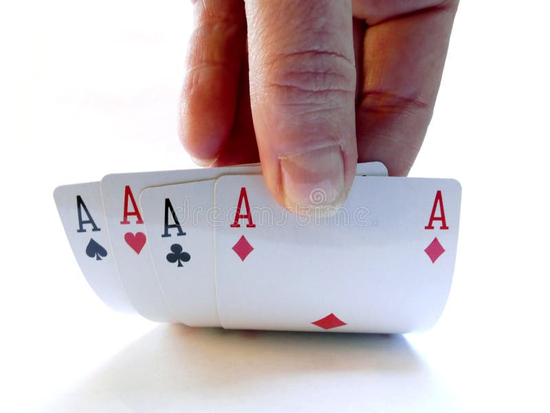 Hand Holding 4 Aces Stock Photos - Free & Royalty-Free Stock Photos ...