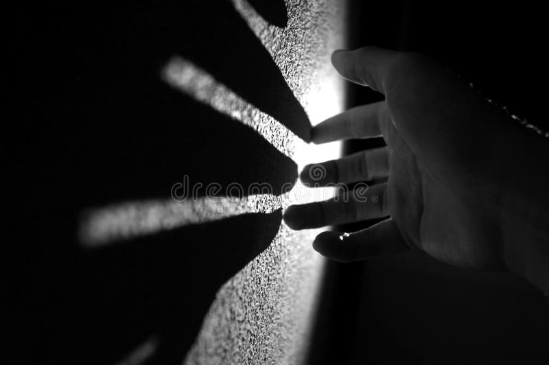 Hand and light stock image. Image of lights, life, leafs - 97439771