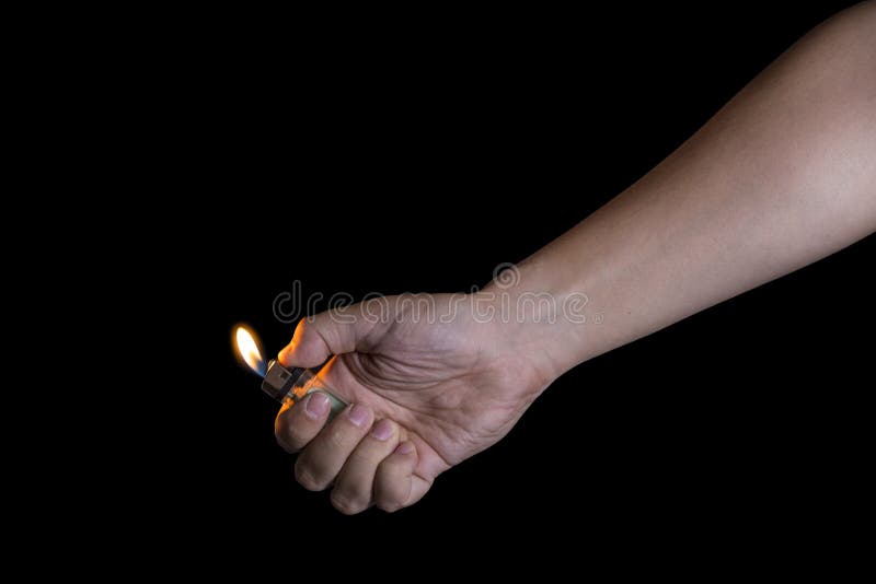 111 Hand Holding Lit Lighter Stock Photos - Free & Royalty-Free Stock ...
